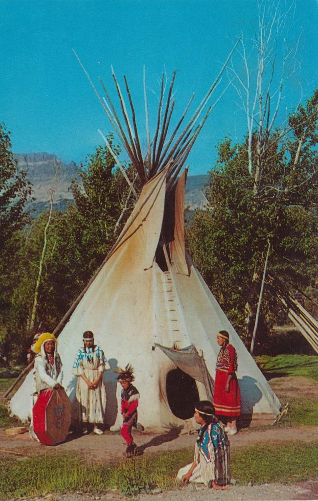 40 Beautiful Vintage American Indian/Native American Postcards from the ...
