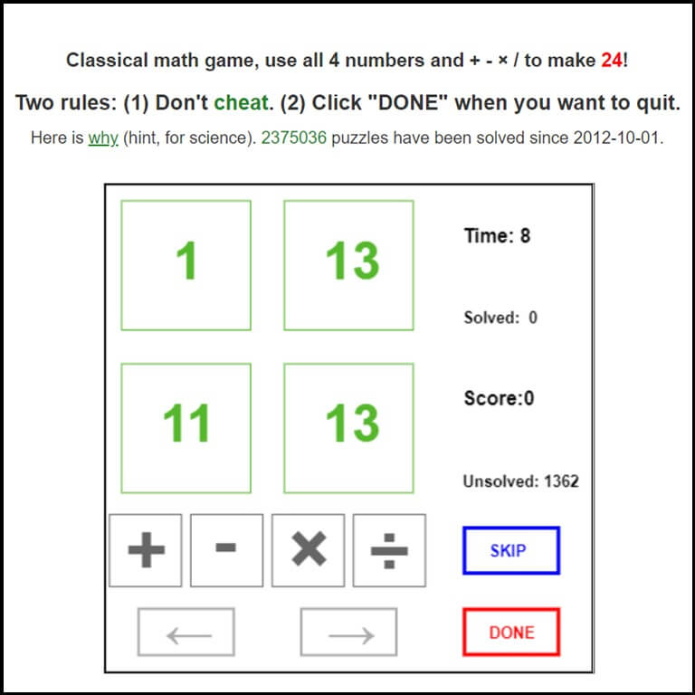 Scaffolded Math and Science: Amazing math games your students will love