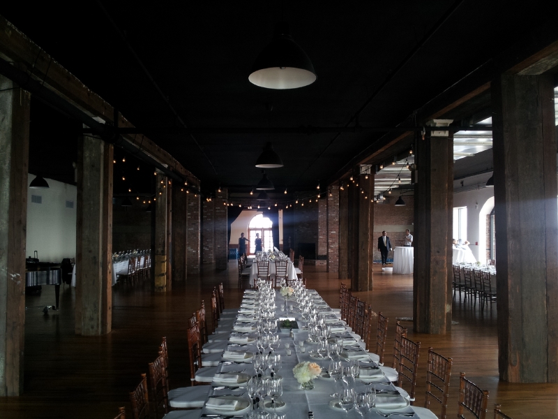 String Lights/ Bistro Lights at Liberty Warehouse - Universal Light & Sound