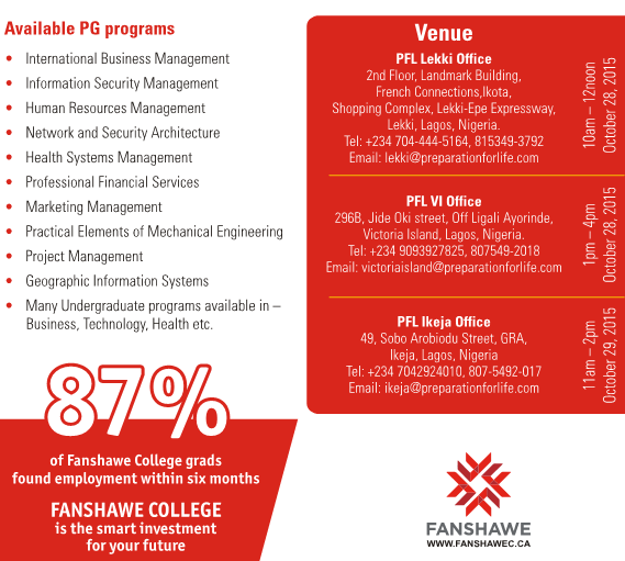 Study & work at Fanshawe College, Canada: apply for admissions in Canada