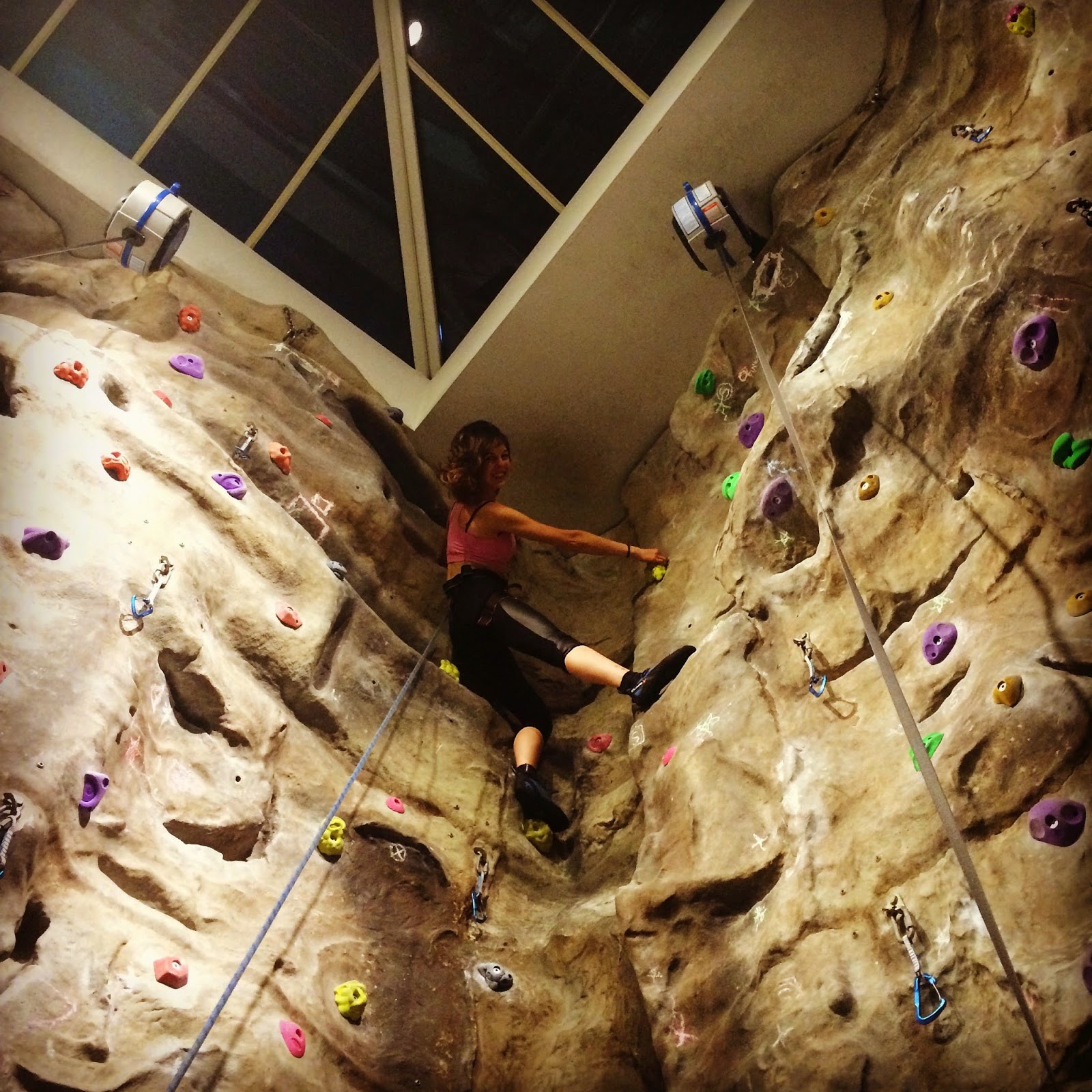 Rock Climbing at The Third Space Soho