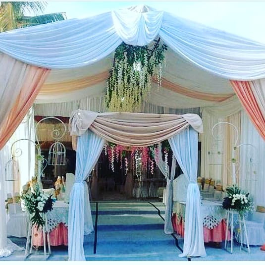 Harga pembuatan tenda pesta ukuran besar 8 X 8 I 8 x 12 I 12 x 12 I 8 x ...