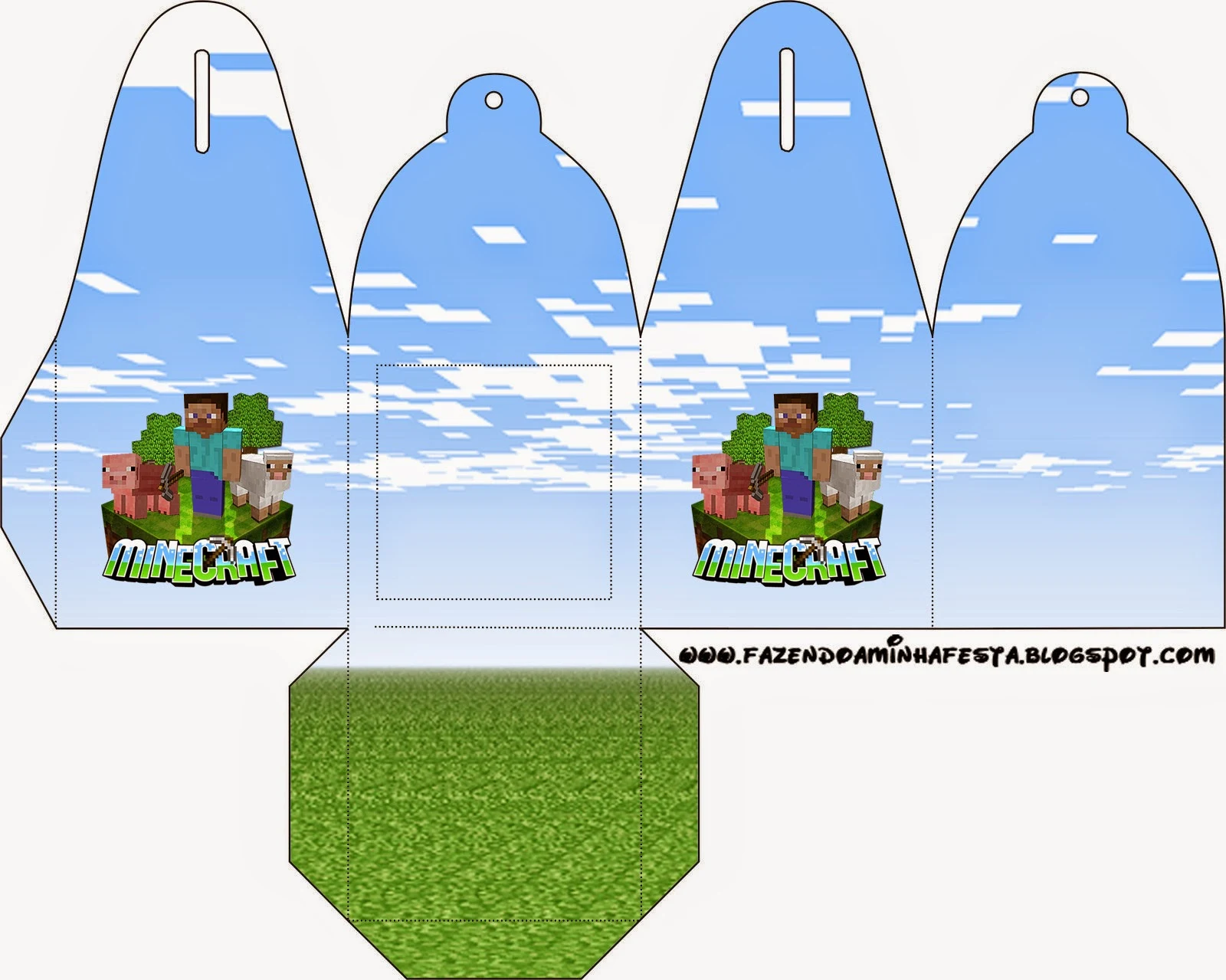 Minecraft Free Printable Boxes. - Oh My Fiesta! in english
