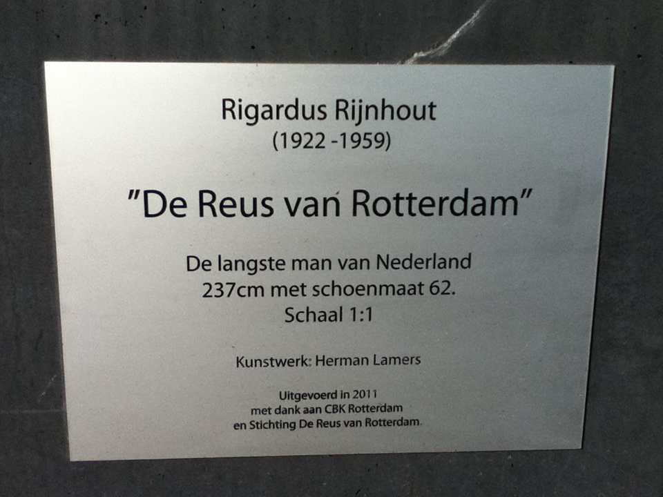 Rosita's Wereld!!!: De Reus van Rotterdam