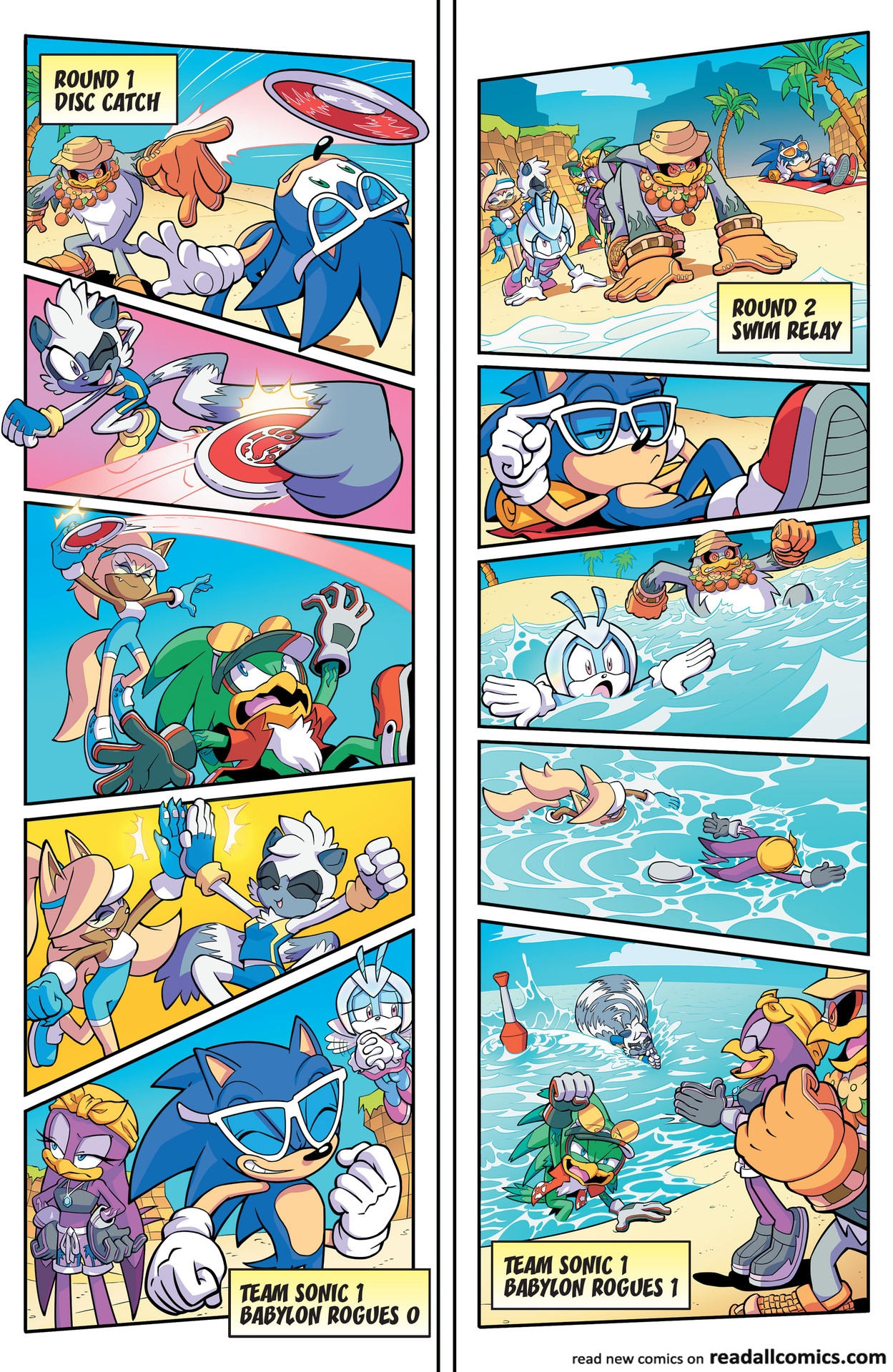 Idw Endless Summer Sonic The Hedgehog 001 2023 Readallcomics