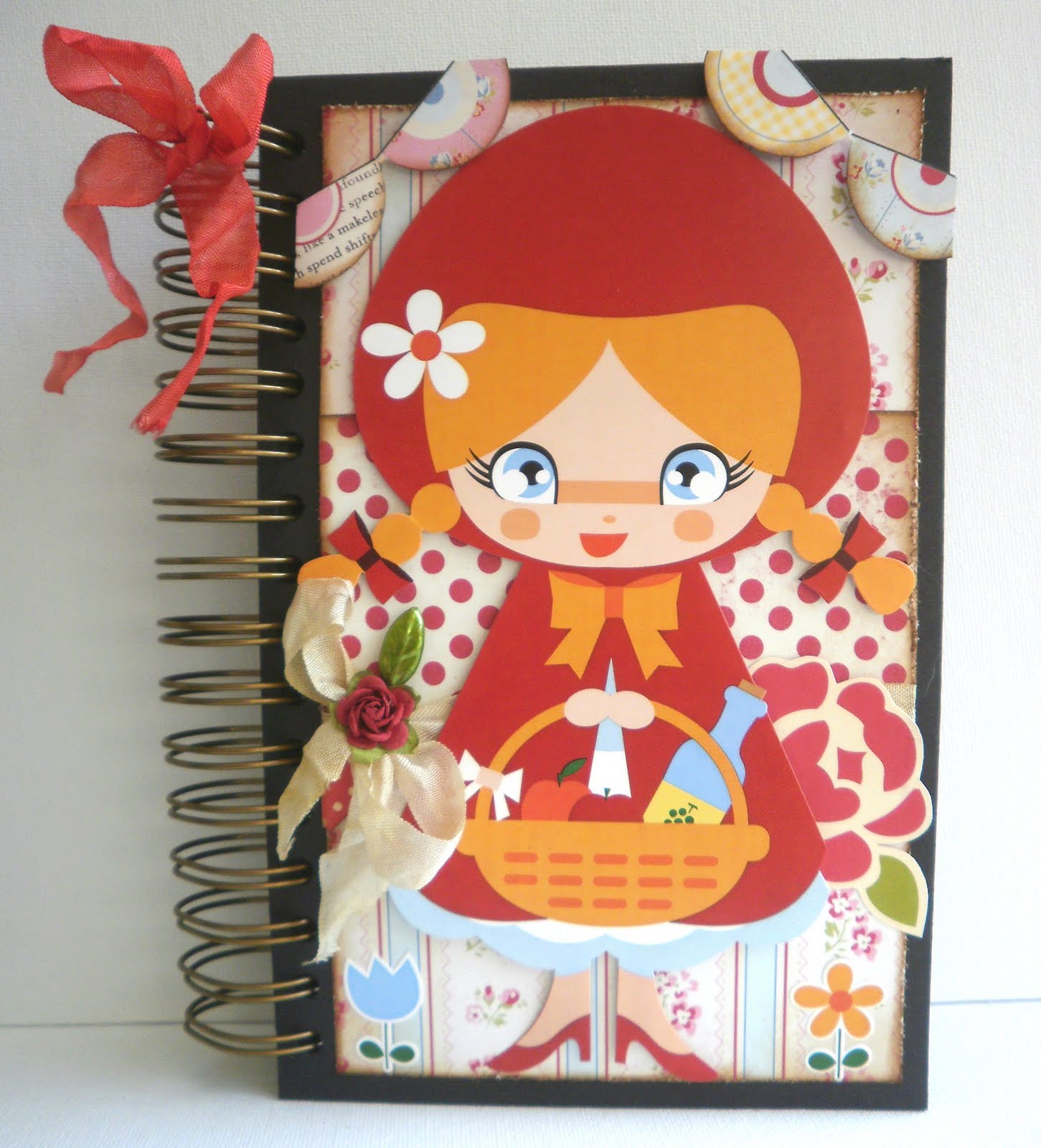 Two Crazy Crafters: My Craft Space: Red Riding Hood