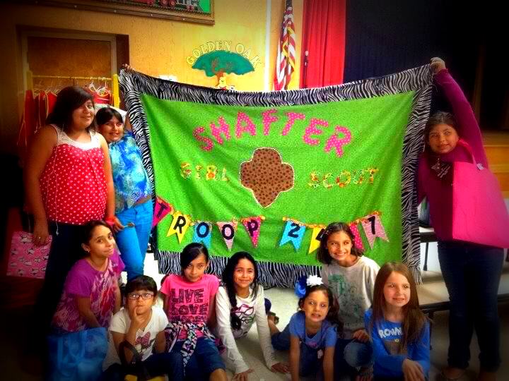 Girl Scout Troop #2447: TROOP BANNER