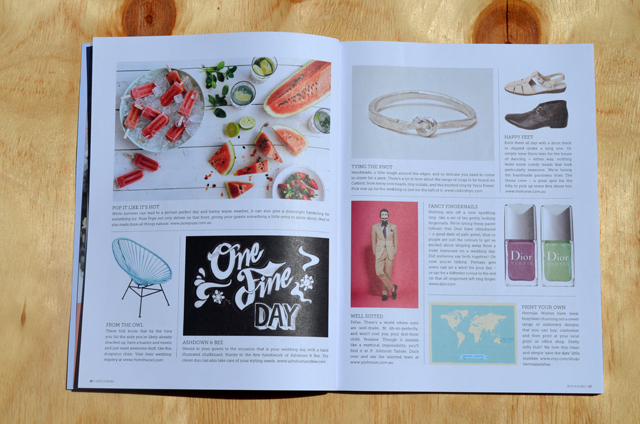 ALL YOU NEED IS LOVE + DESIGN: HELLO MAY // a new kind of bridal magazine!