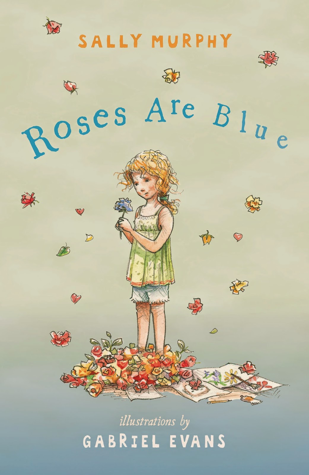 Roses Are Blue by Sally Murphy and Illustrated by Gabriel Evans | Diva ...