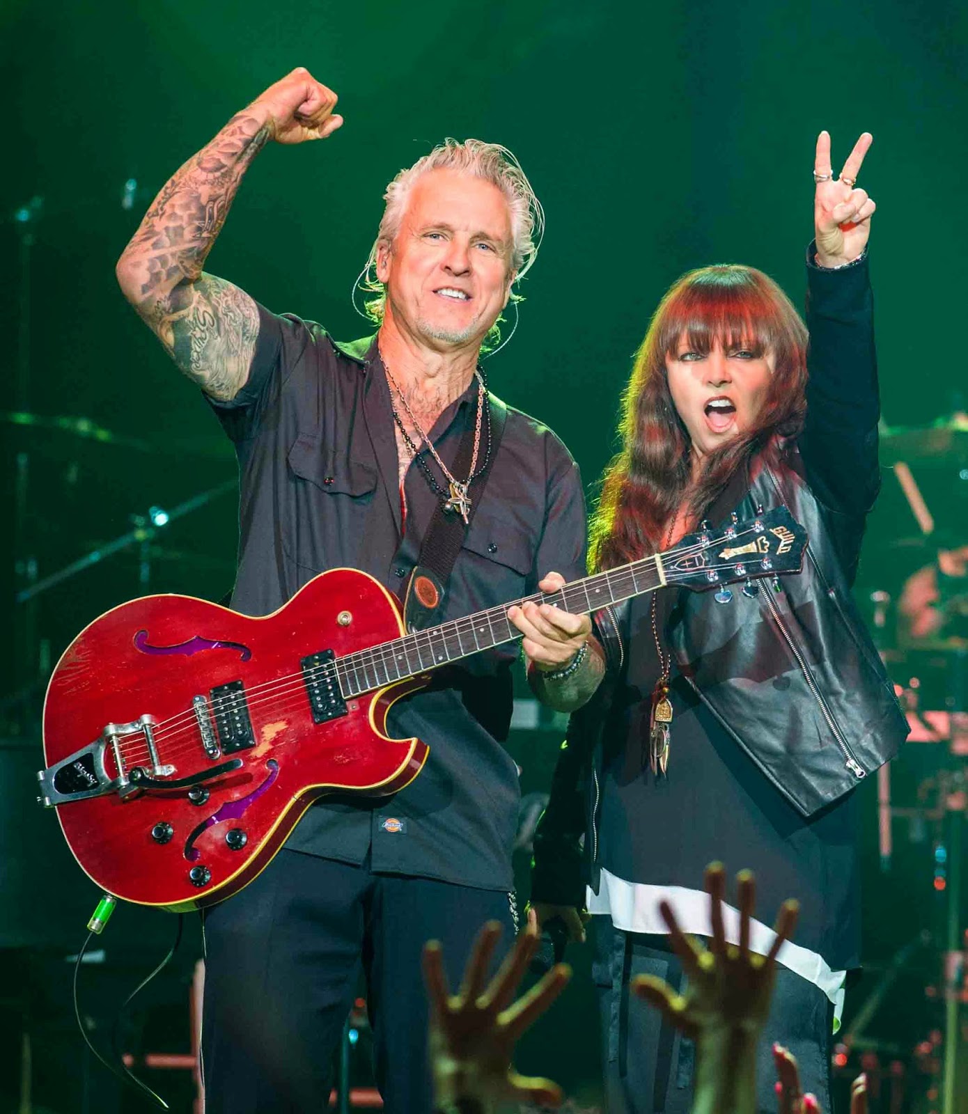 PAT BENATAR & NEIL GIRALDO AT HARD ROCK HOTEL
