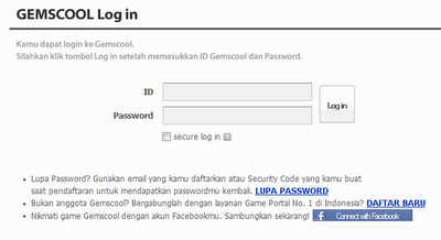 Gemscool | Login PB Gemscool |Daftar Gemscool