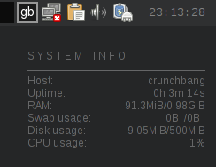 CrunchBang Linux: a good system for the devoted to Linux - Linux notes ...