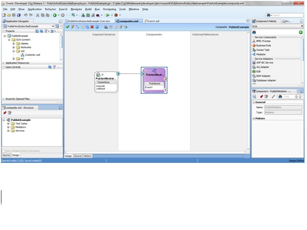 Oracle SOA/BPEL/OSB/BPM: How to publish and subscribe using mediator