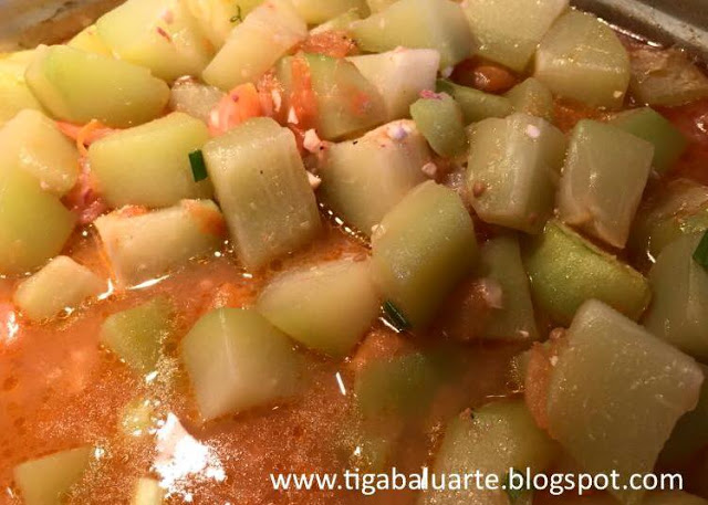 Ginisang Togue at Upo