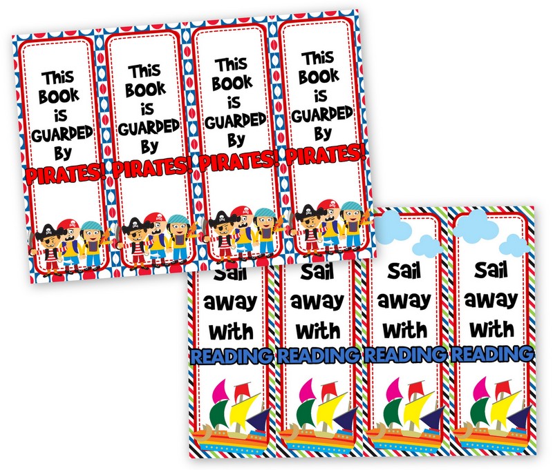 Pirate Themed Days of the Week FREEBIE and New Classroom Materials Pack ...