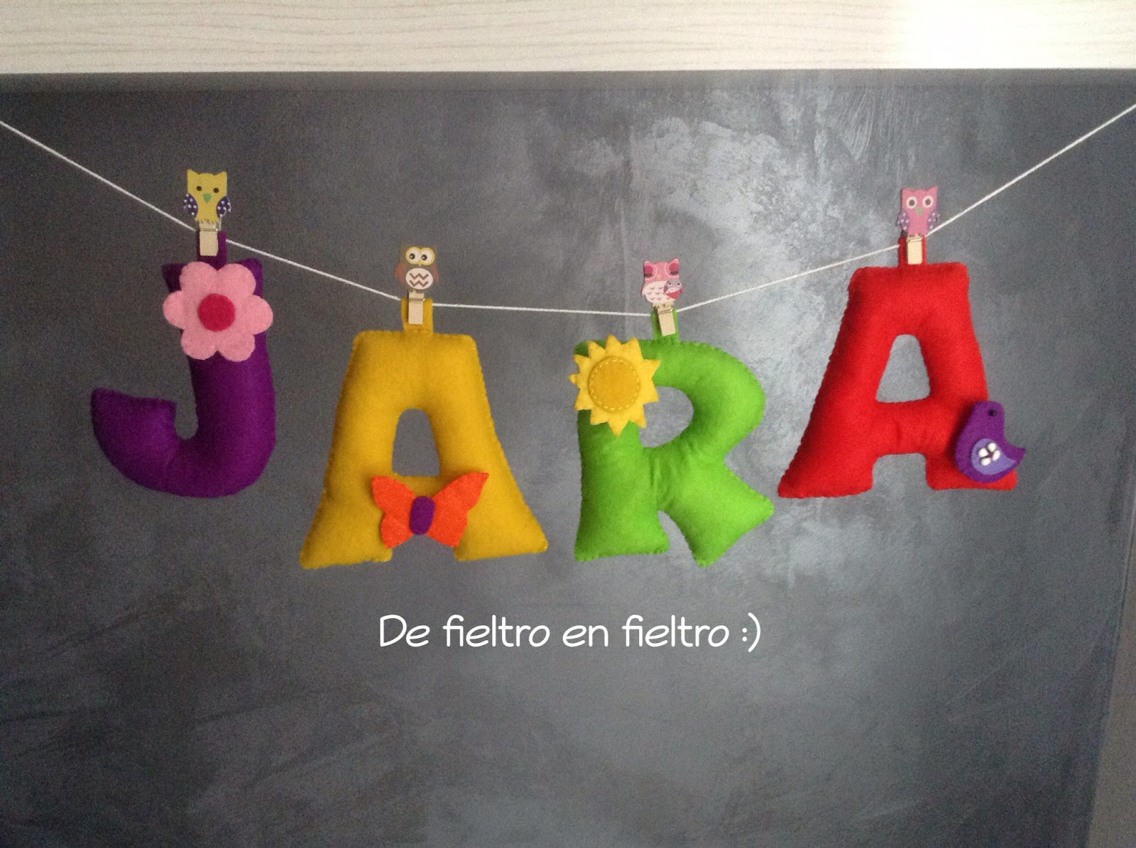 De Fieltro en Fieltro: NOMBRE DE JARA