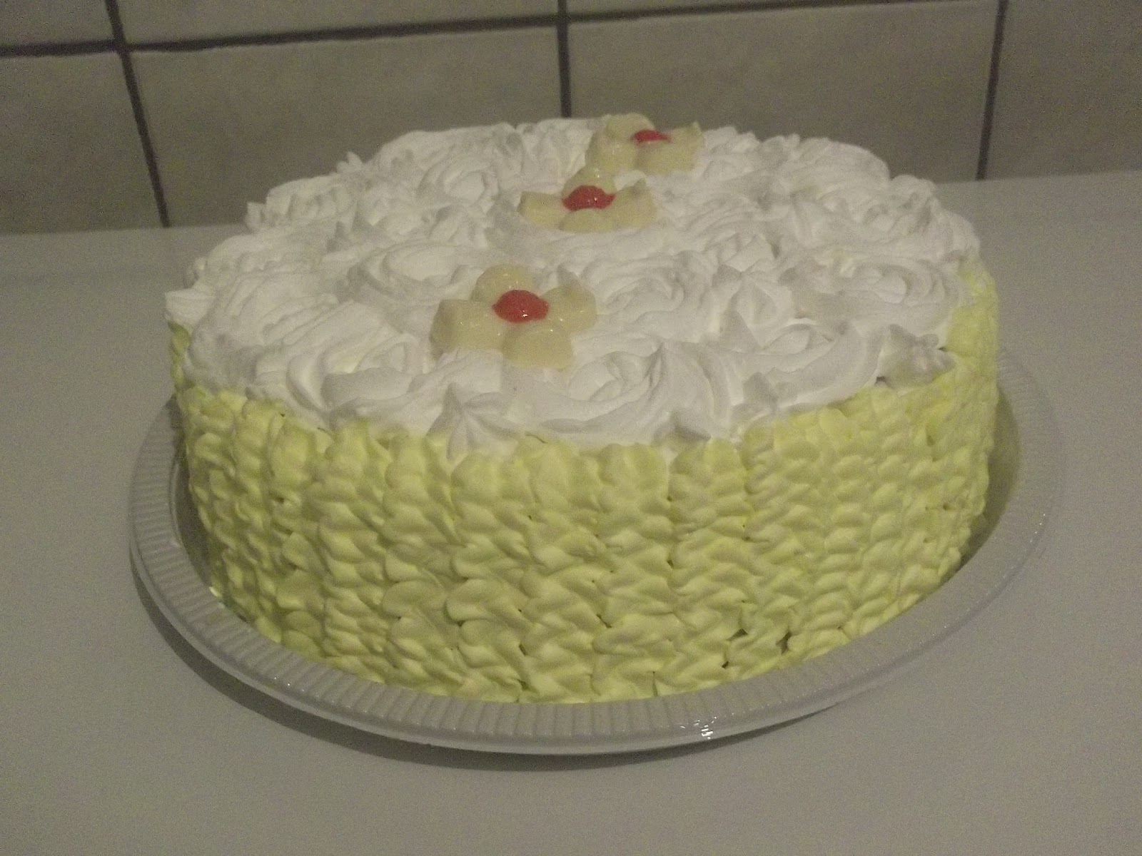 caseiro é mais gostoso: Bolo confeitado