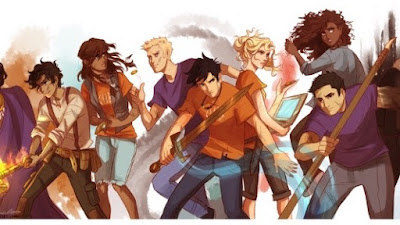 Percy Jackson #fangallery ~ The cemetery of books