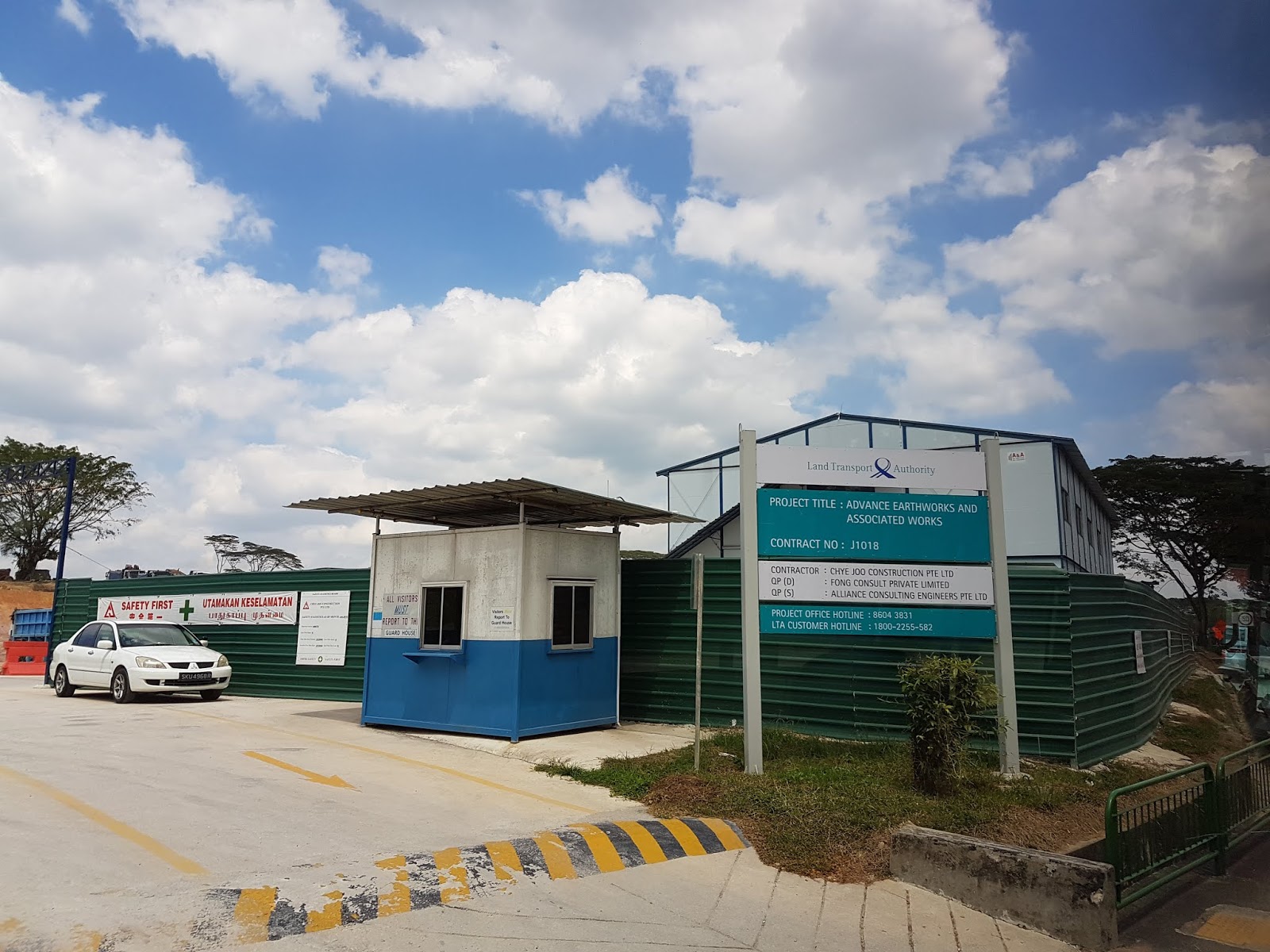 Jurong Region Line Construction: Contract J1018 - Advanced earthworks ...