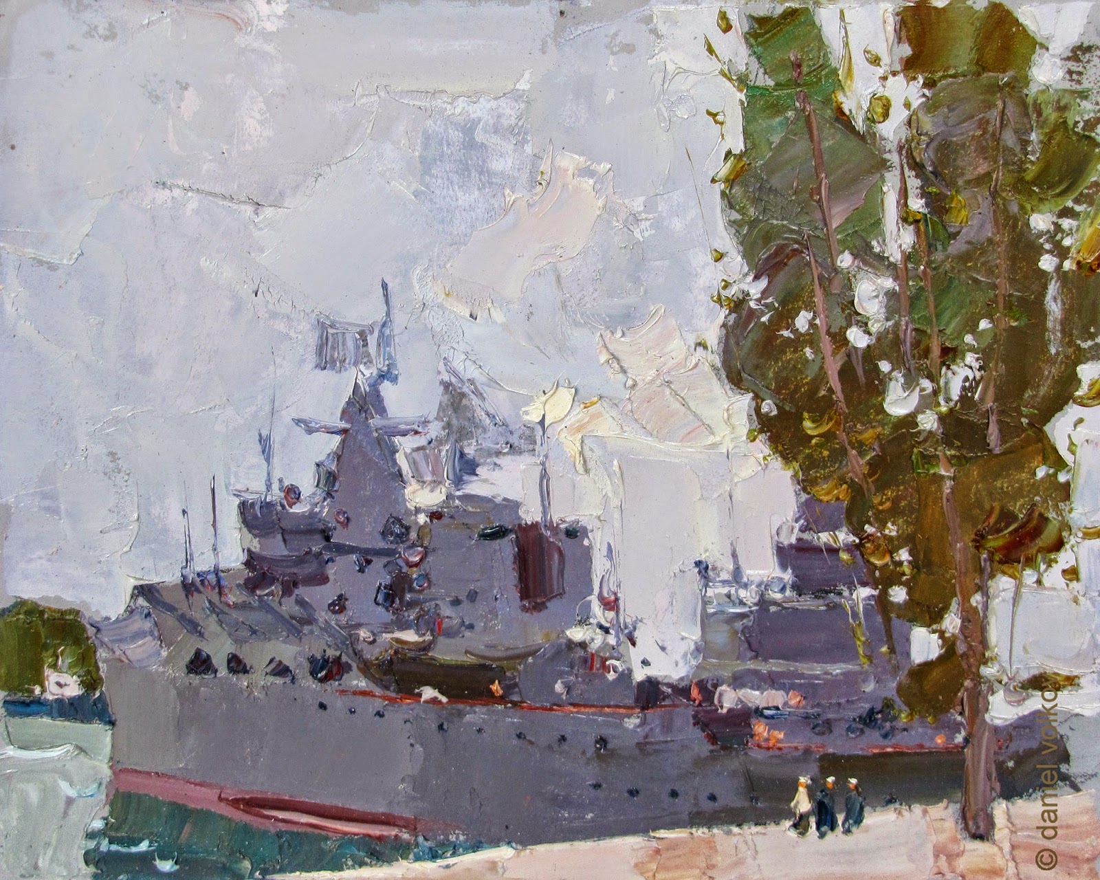 Daniil Volkov, 1974 | Abstract Plein Air painter | Tutt'Art@ | Pittura ...