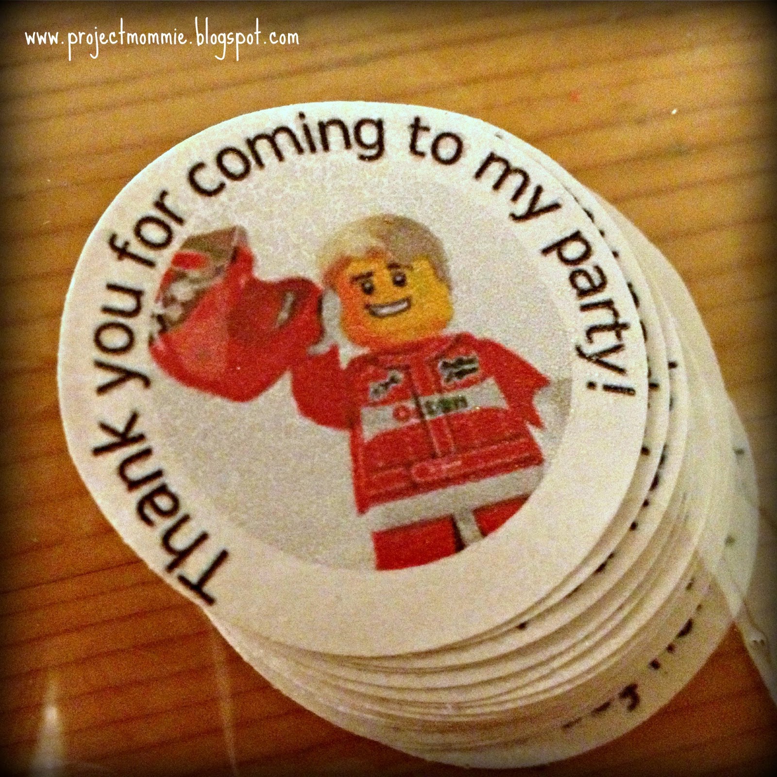 Project: Mommie: A LEGO RACE CAR 5th Birthday Party