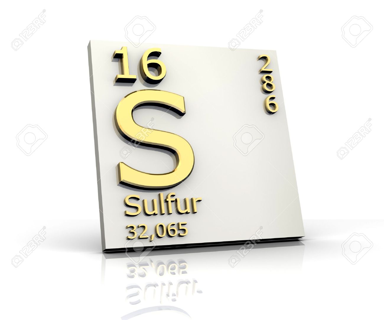 Heraldry of Life: 16.SULFUR - ART with S-chemical element symbols