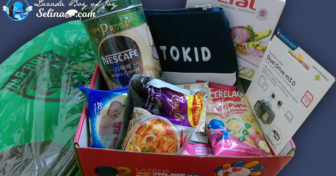 Lazada Online Revolution Malaysia 2016 - Unboxing Box of Joy Review