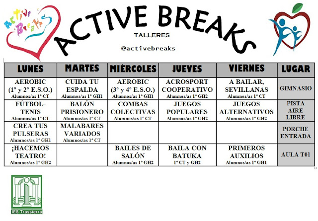 TrassierraScola 2015: Active breaks