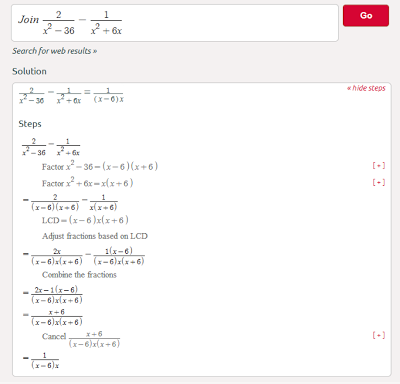 Symbolab Blog: How to Symbolab Algebraic Fractions