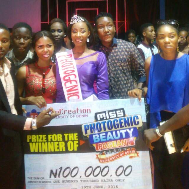 Checkout the winner Uniben Miss Photogenic 2016 beauty pageant - Uniben ...
