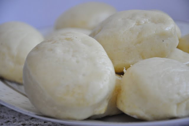 Nina w kuchni: Wielkopolskie pyzy drożdzowe - kluski na parze, buchty ...