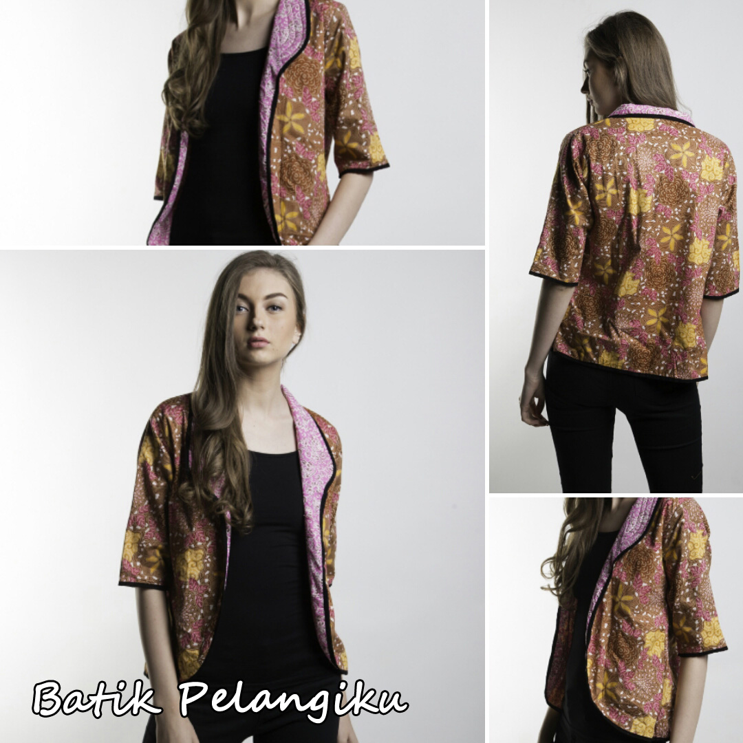 Batik PelangiKu: August New Collection: Bolero Batik Wanita