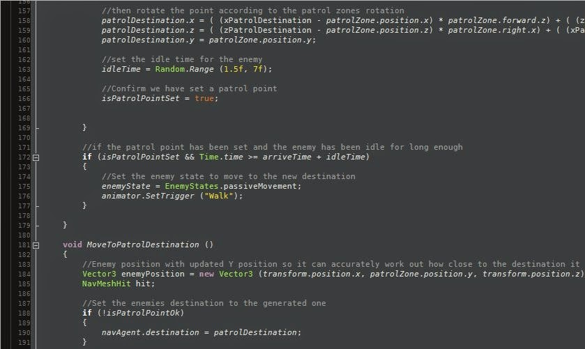 Doughnut Games: Enemy AI System