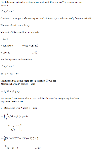 Centroid formula for all shapes of an area element: how to find centroid