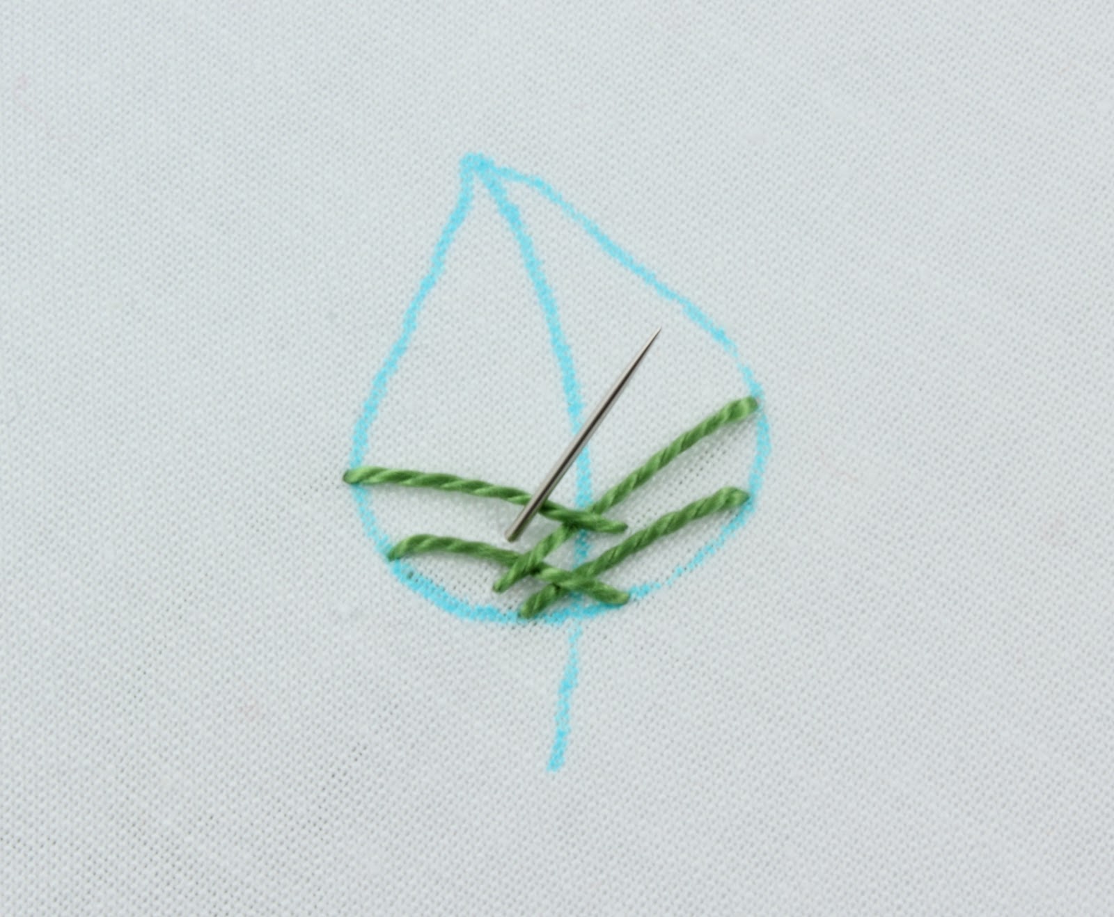 big B: 100 Stitches - Leaf Stitch