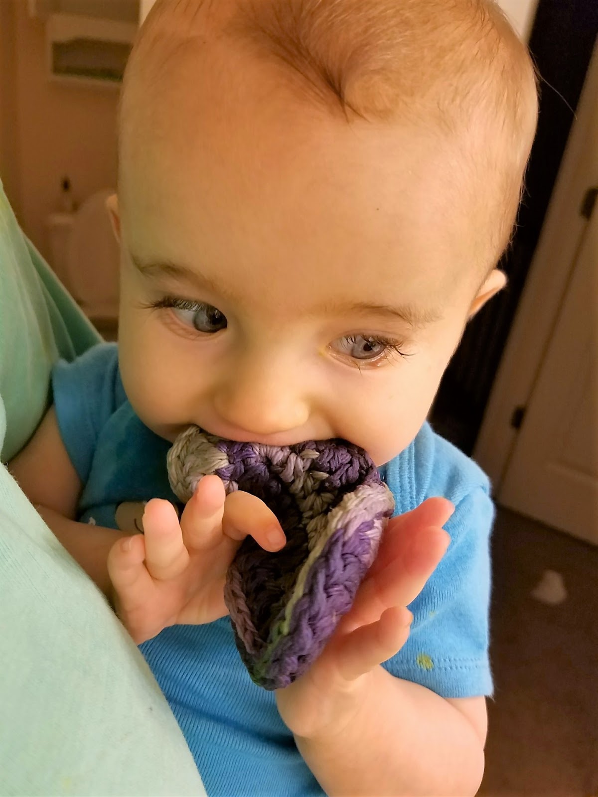 Erin's Crafty Endeavors: Crocheted teething biscuit