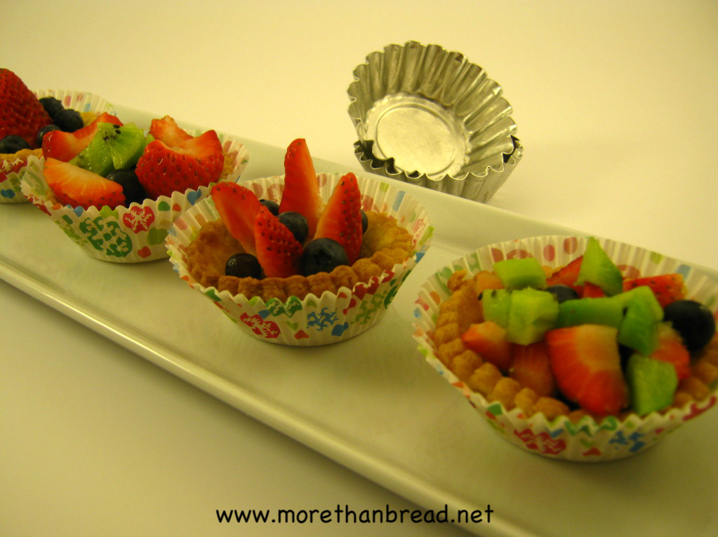 More Than Bread: Mini Fruit Tarts 袖珍水果撻