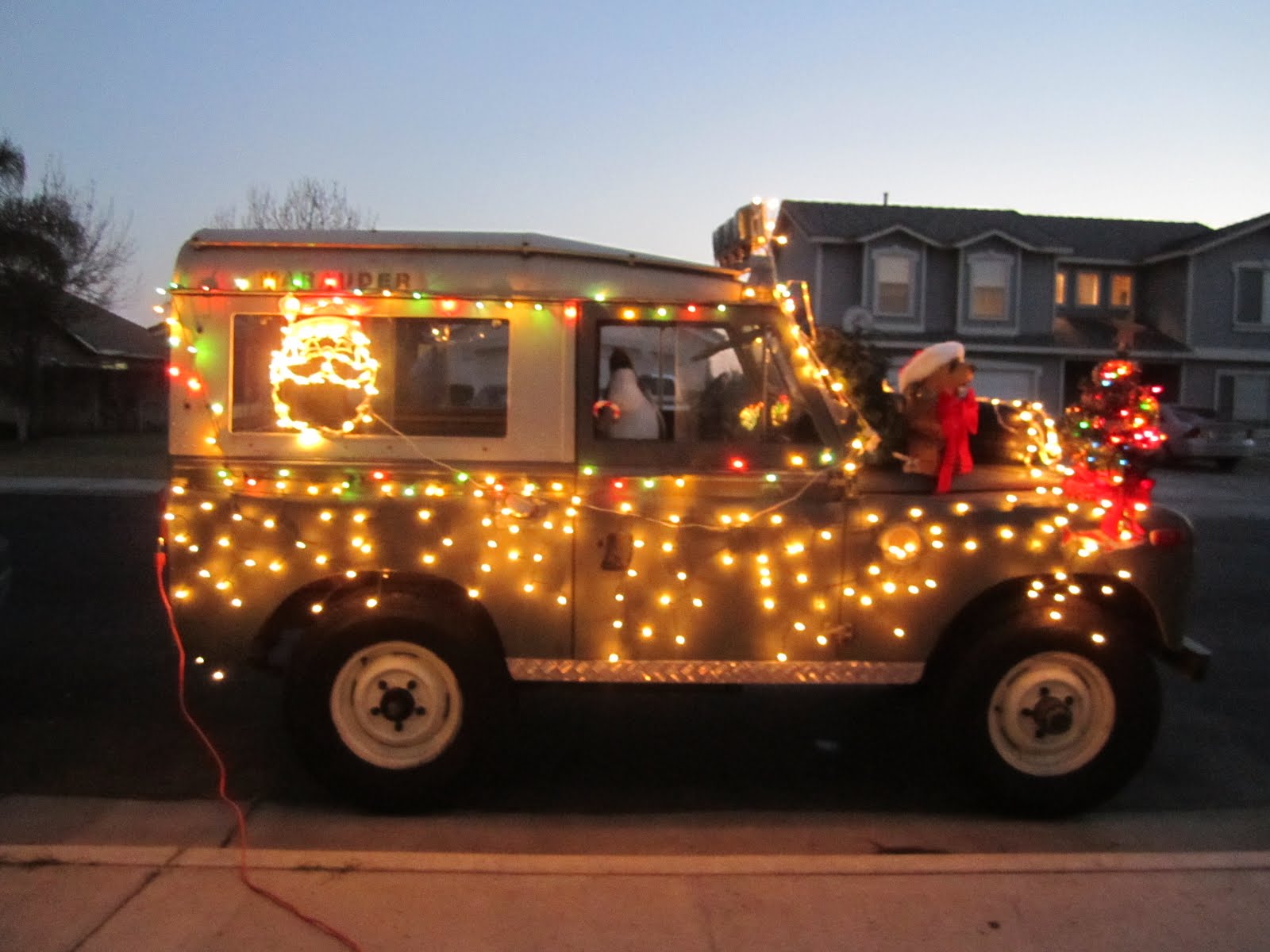 MY LAND ROVER TRIPS: LAND ROVER CHRISTMAS IN BAKERSFIELD