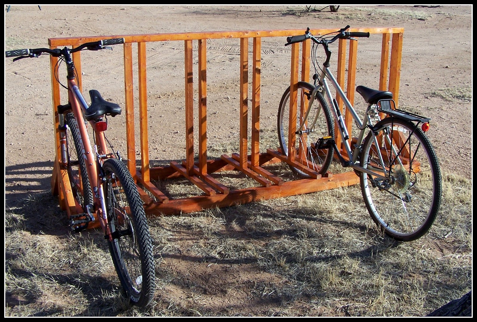 The Wooden Star: The Bike Rack
