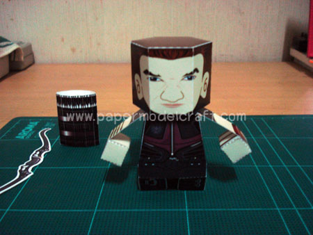 papermodel2u by Petchpaper: Free Paper Model :: The Avengers :: Hawkeye