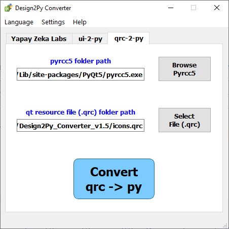 Yapay Zeka Labs: Design2Py Converter v1.5