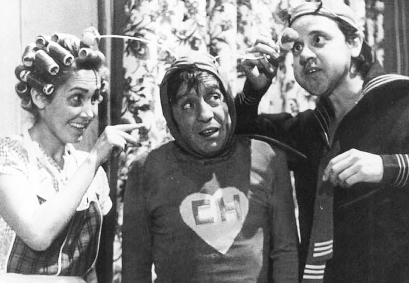 Mais de 90 fotos raras do elenco de Chaves e Chapolin ~ Lady Hollywood