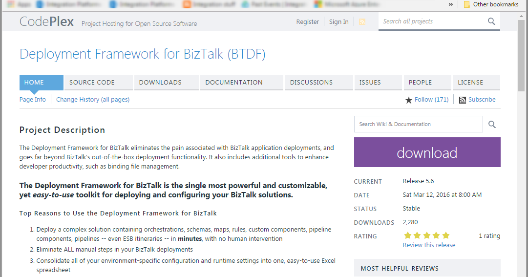 Integration stuff: Getting started with BizTalk Deployment Framework