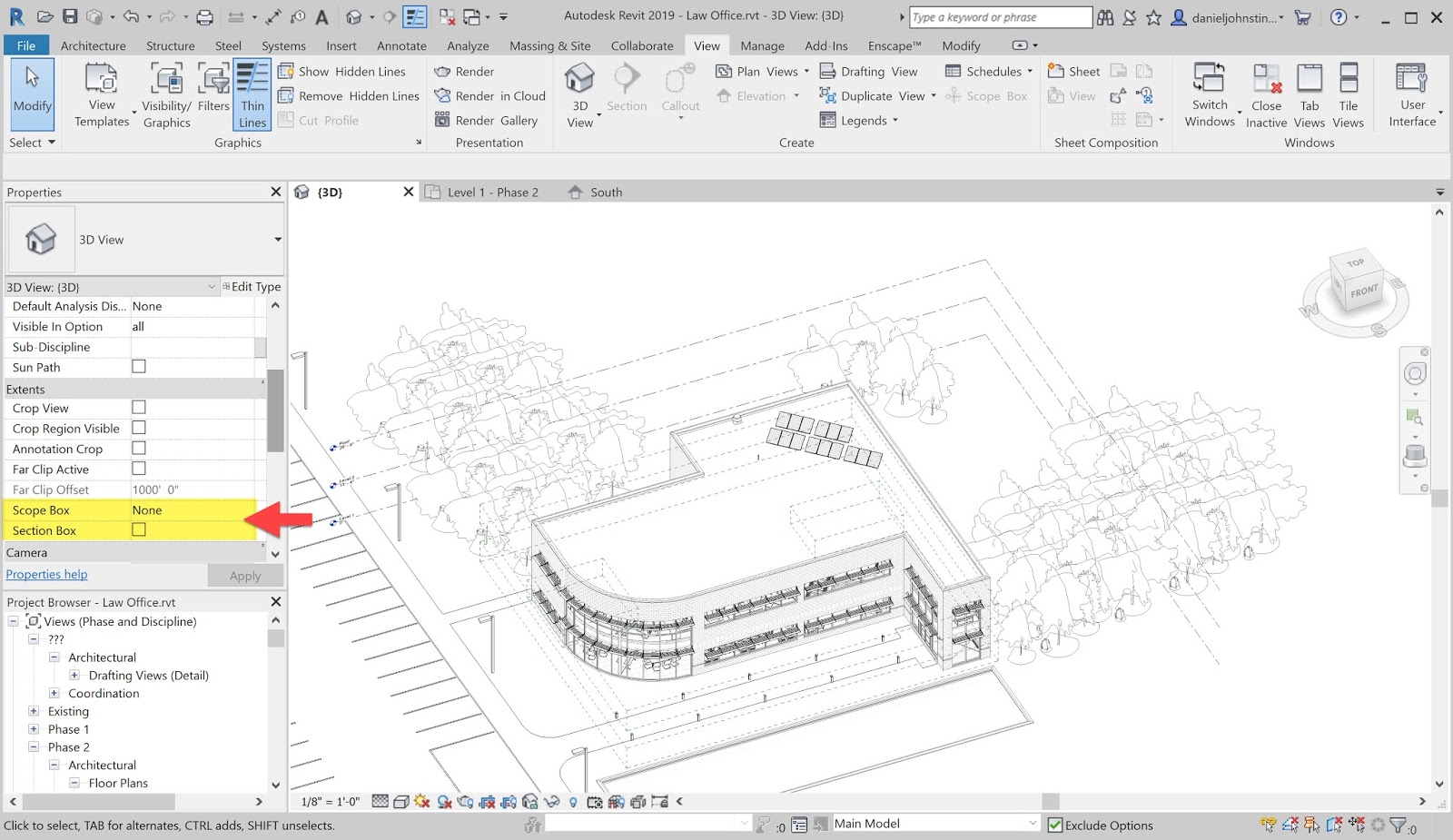 BIM Chapters 2019 Workflow Tip Saved Section Boxes Via Scope Boxes BIM Chapters 2019 Workflow Tip Saved Section Boxes Via Scope Boxes