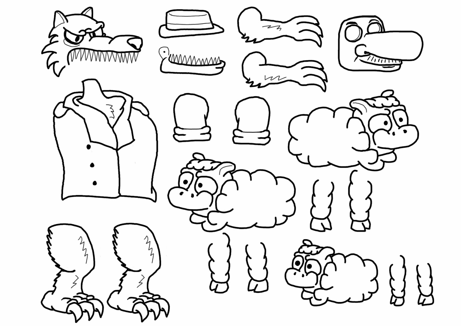 Joe's Animation Work: cut out animation