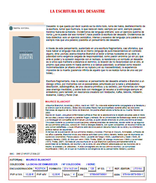 panopliadelibros: NOVEDADES EDITORIAL TROTTA