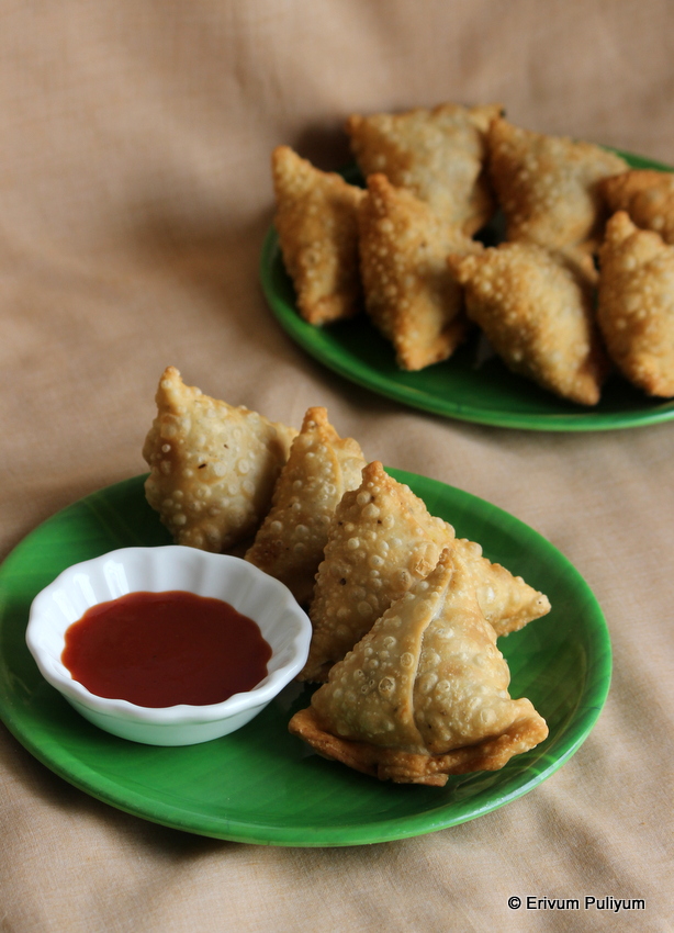 Erivum Puliyum: Kerala Chicken Samosa | Malabar Special Samosa (Step by ...