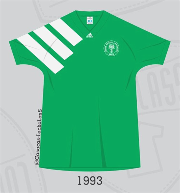 Full Nigeria Kit History 1949-2020 - Footy Headlines