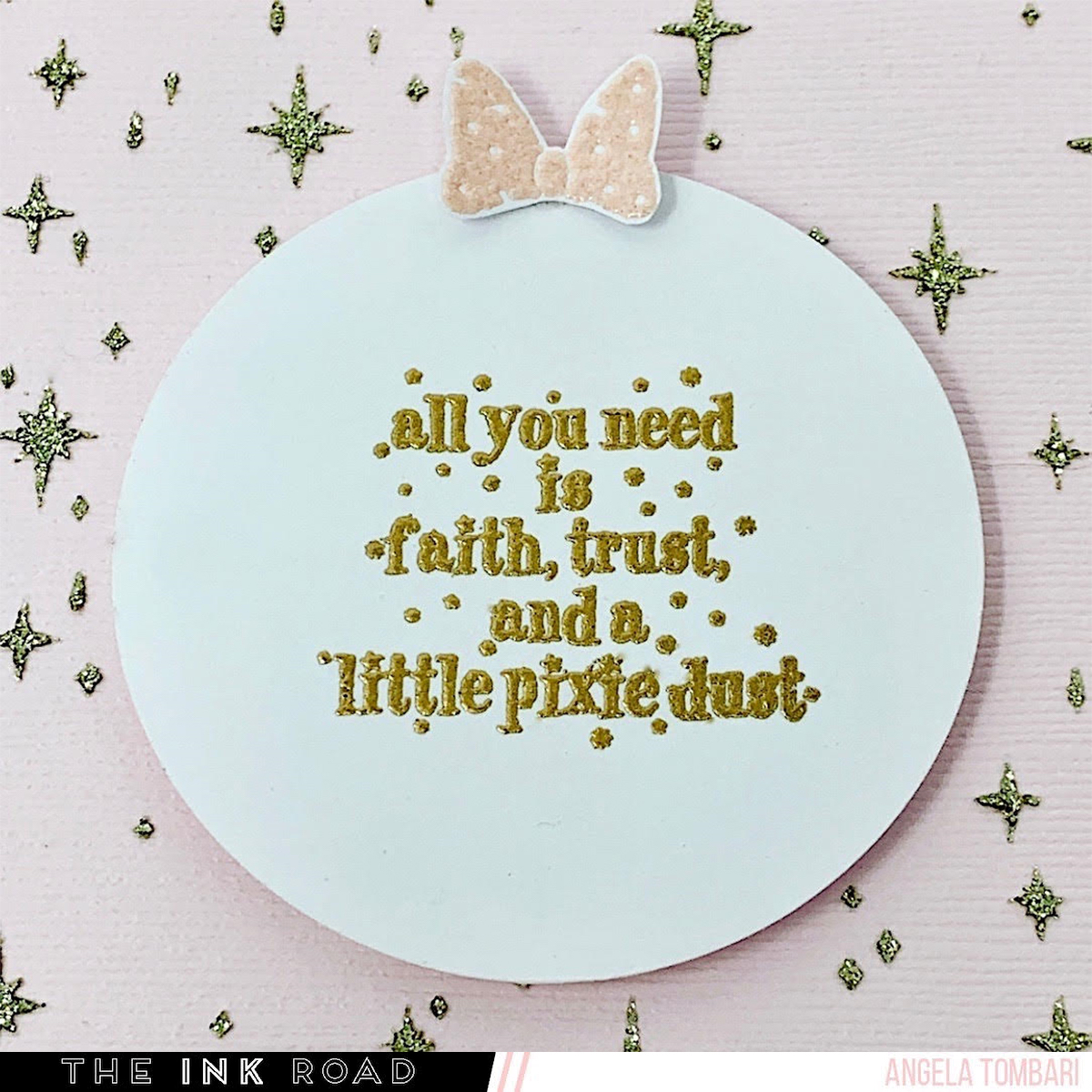 The Ink Road Stamps: Pixie Dust Card, il Biglietto Fatato