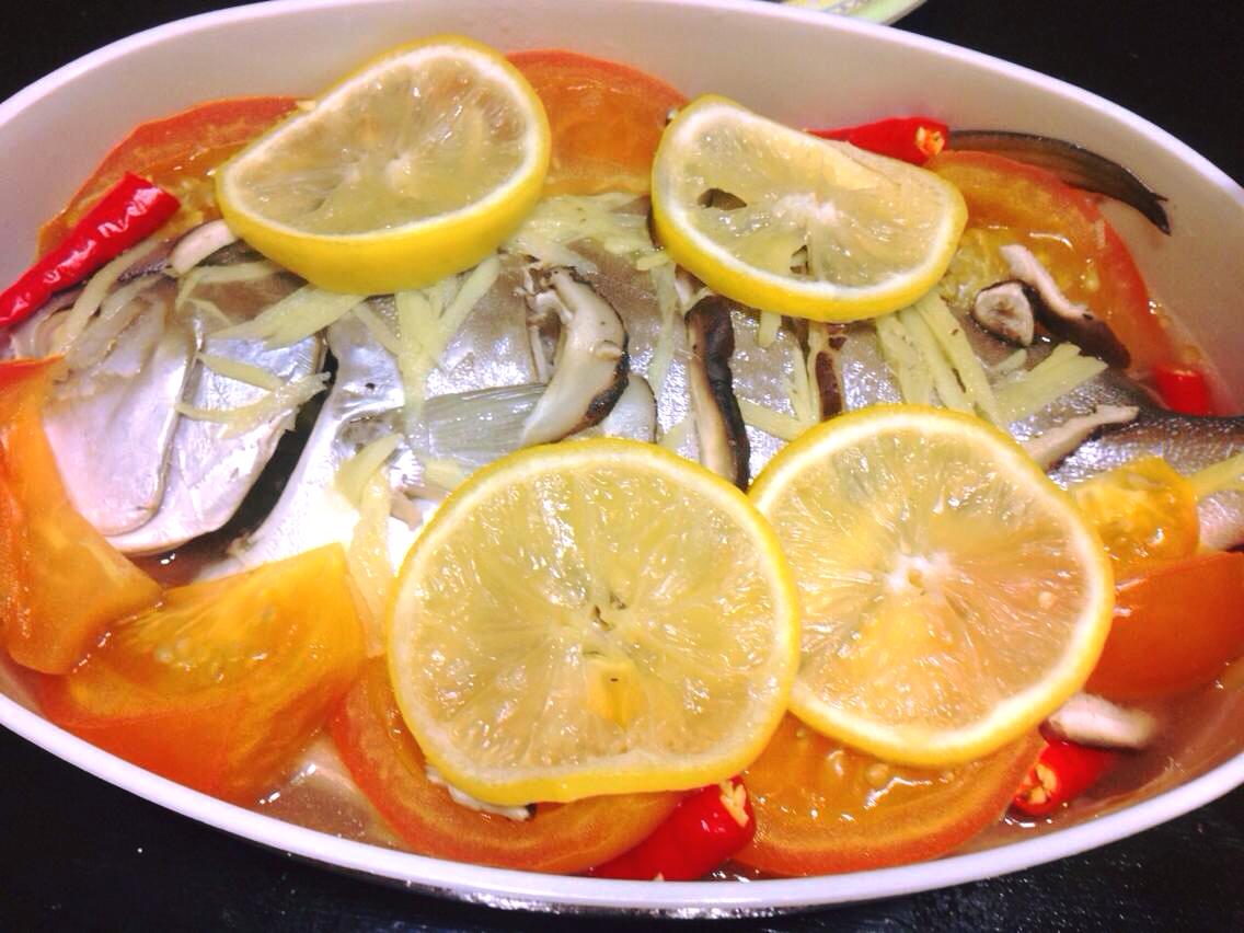 Lemon Steamed Fish by Jass Kwong